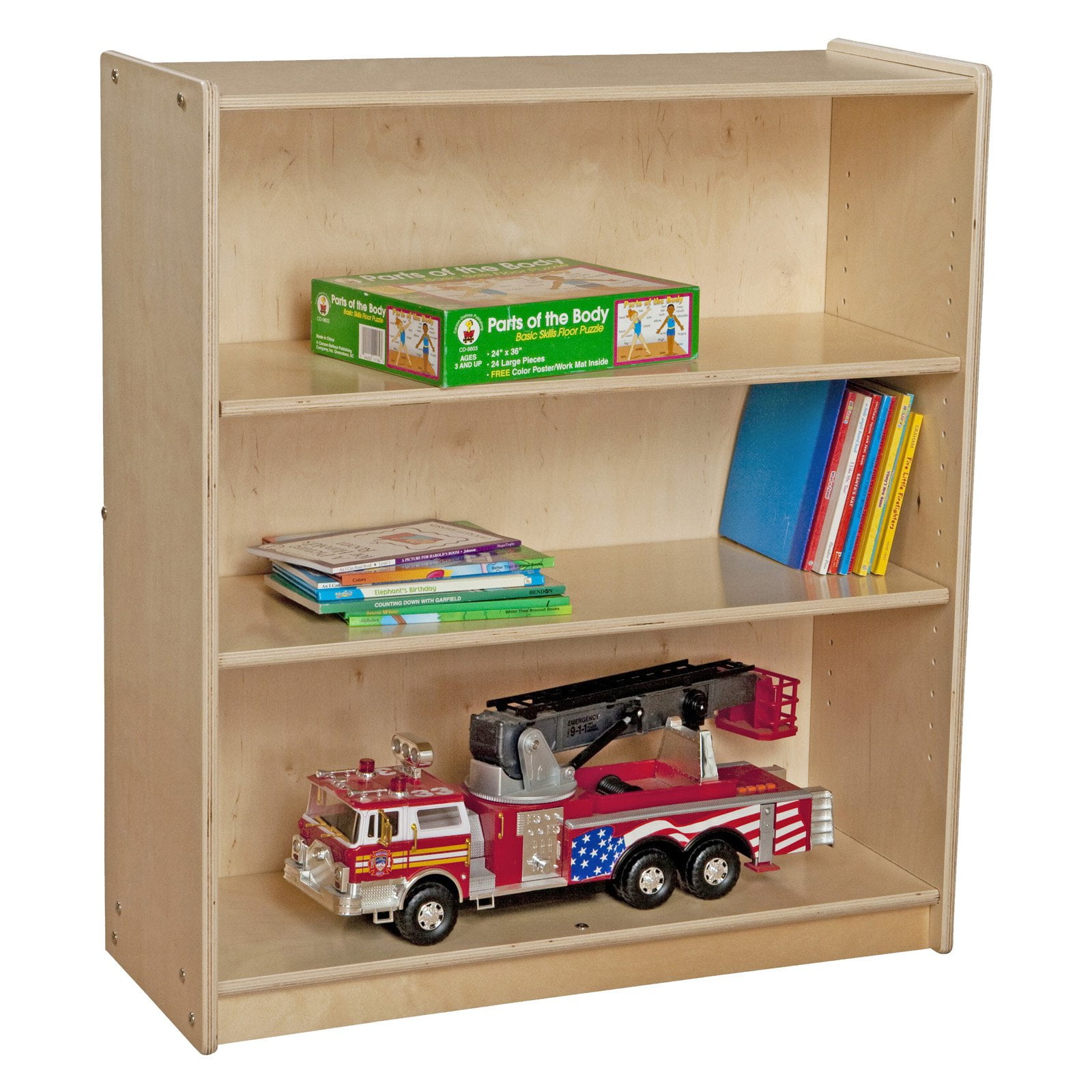 Wood Designs Contender Baltic Birch Bookcase - Walmart.com