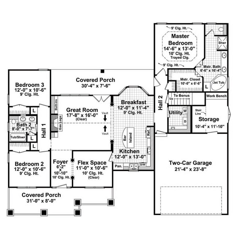 1800s Style House Plans