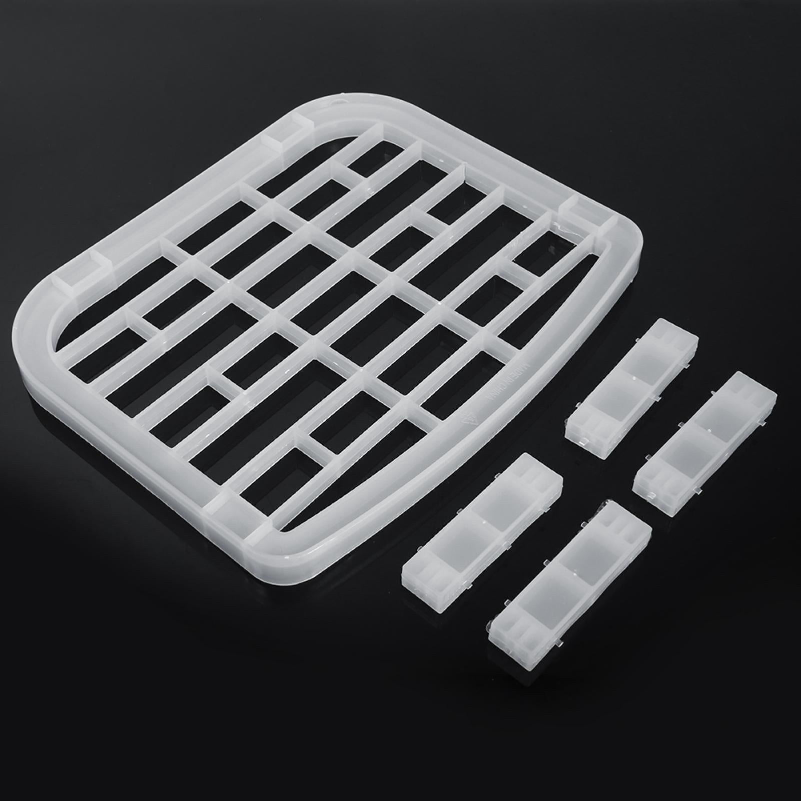 EBTOOLS Kitchen Plaste Shelf Under Sink Shelf Plate Dish Rack