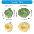 Cactus-Shaped Kitchen Sink Strainer Drain Cover – Yellow Silicone ...