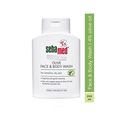 Sebamed Liquid Face/Body Wash - Paraben-Free, Hydrating, Sensitive ...