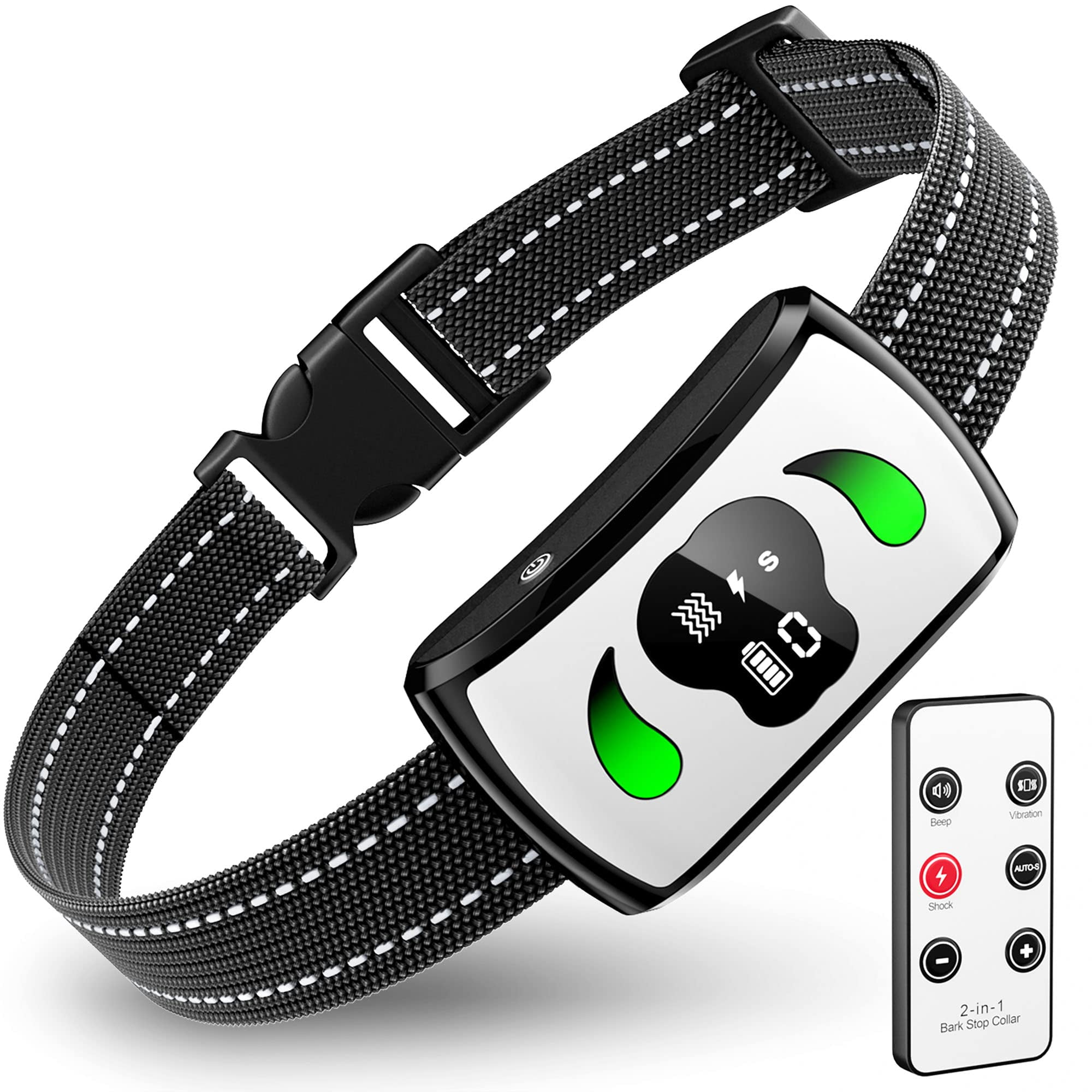 Click here for Pangjifa Bark Collar With Additional Mini Remote -... prices