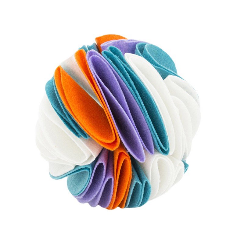 AVAIL Pet Foldable Ball Shaped Sniffe Mat, Interactive Sniffing ...