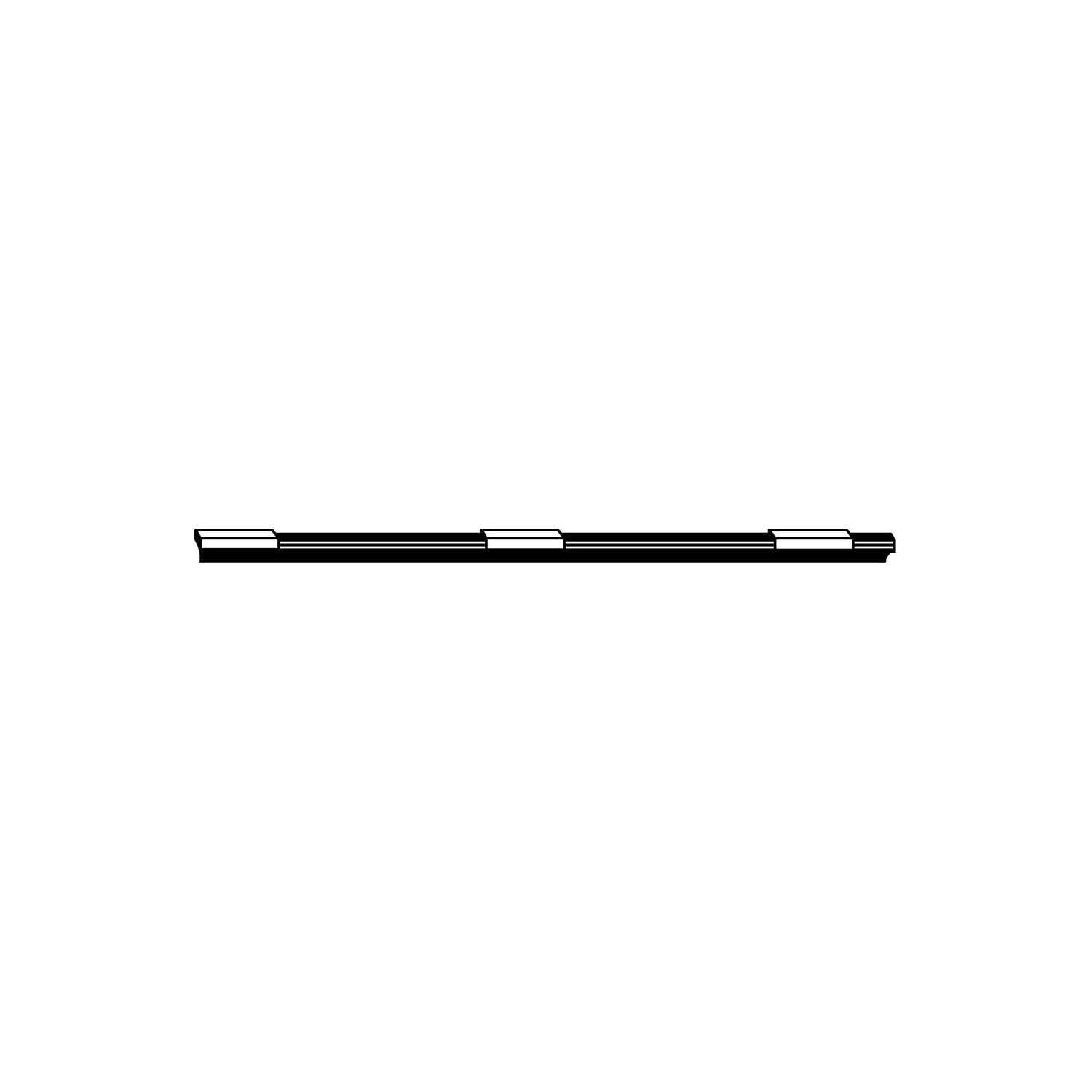 Trico Twin Rail Metal Refill Window Wiper Insert, 20" (Pack of 1 ...