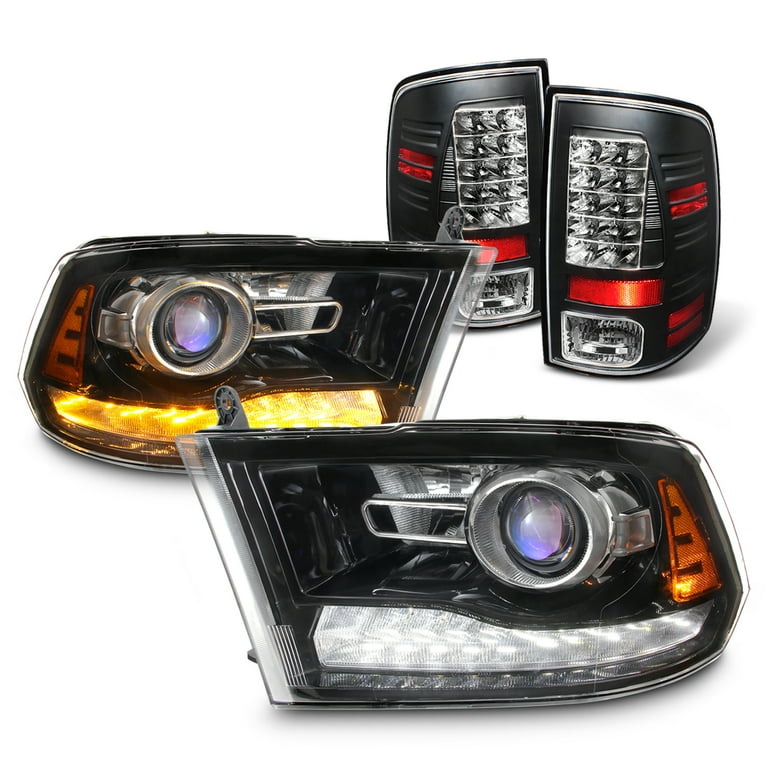 RetroShop Custom Ram Headlights 4th Gen Quads Paint, 48% OFF