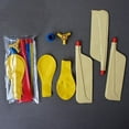 Ludlz 3PCS Balloon Helicopters Set Colorful Fun Fly Toys for Indoors or ...