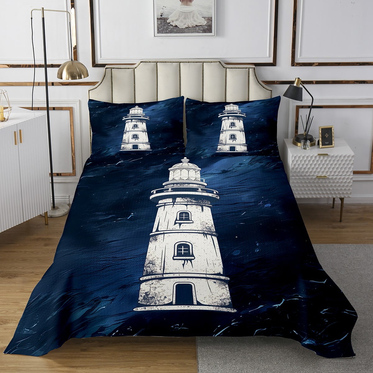 Click here for Erosebridal Vintage Lighthouse Bedspread Sets Twin... prices