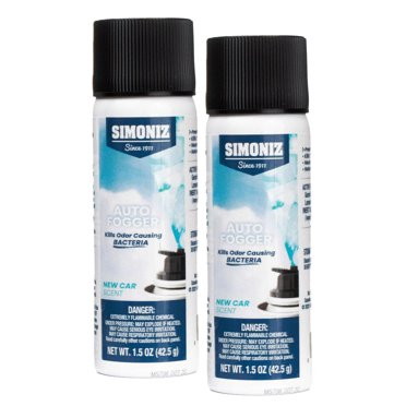 Simoniz Automotive Odor & Bacteria Eliminating Vehicle Fogger/Freshener ...