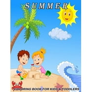 Summer activity book for kids : Fun and Relaxing Beach Vacation Scenes ...