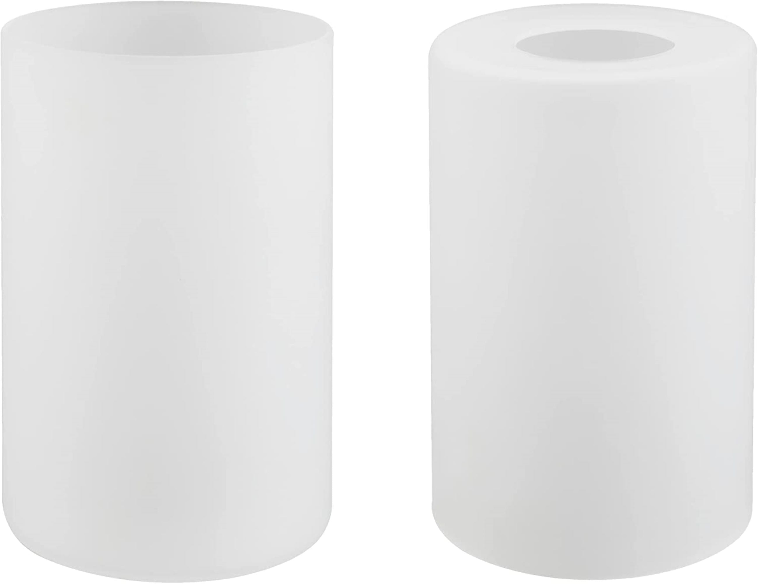Aspen Creative 23613-02,Frosted Cylinder Glass Shade.3-1/2"Dia x 5-1/2 ...