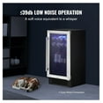 Wine Cooler 96 Cans Built-in/Freestanding, Beverage Refrigerator with ...