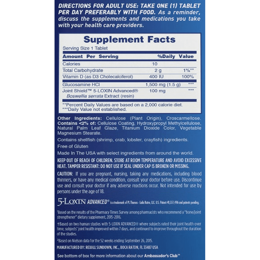 Buy Osteo Bi-Flex One Per Day Joint Health Coated Tablets - (Pack of 3 ...