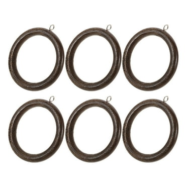 MERIVILLE 14 pcs Oil-Rubbed Bronze 1.5-Inch Inner Diameter Metal Flat ...