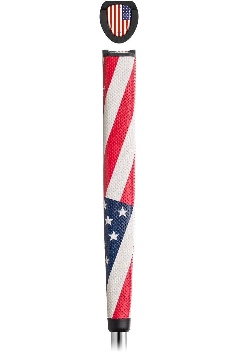 Tour Mark American Flag Oversize Putter Grip (USA, Red/White/Blue) Golf ...