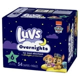 Luvs Overnights Diapers Size 6, 54 Count (Select for More Options ...