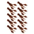 Crawdad Soft Bait: 10-Pack PVC Artificial Soft Fishing Lure for Bass ...