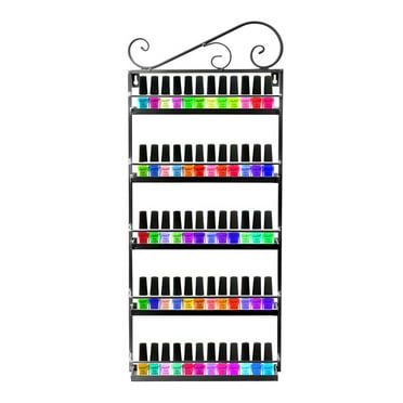 Metal Nail Polish Rack Holds 102 Bottles - Walmart.com