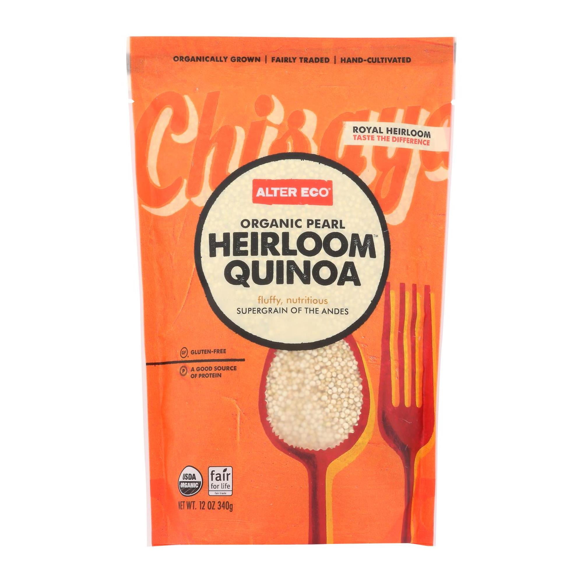 Alter Eco Organic Pearl Heirloom Quinoa, 12 Oz - Walmart.com - Walmart.com