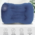 FASLMH Inflatable Lumbar Travel Pillow - Airplane Back Support for ...