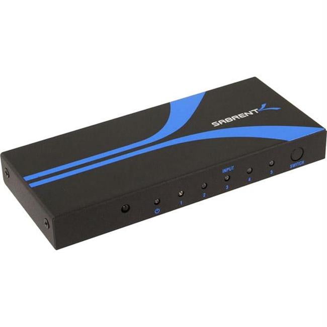 Sabrent 5-Port HDMI Switch 1080P With Remote Control - ST-HDMI ...