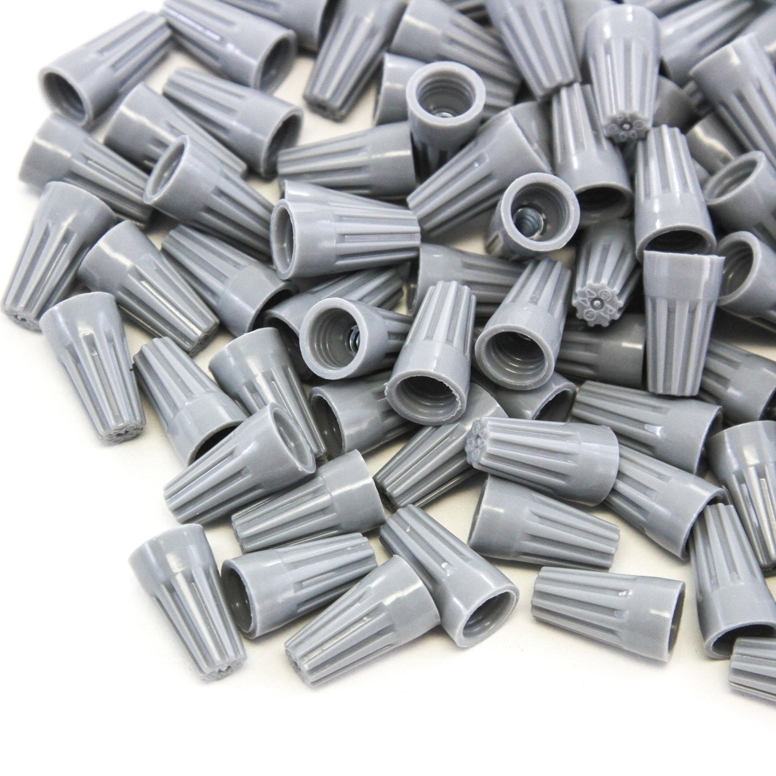 Red Hound Auto 2500 pcs Grey Screw on Wire Connectors Twist-On Easy ...