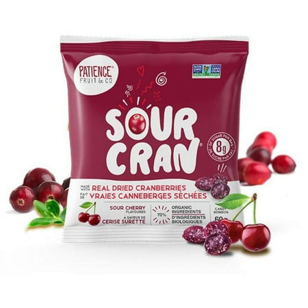 Patience Fruit & Co - Sour Cran Candy Sour Flavoured, 60g | Multiple ...