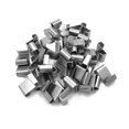 100 Stainless Steel Greenhouse Fasteners Clips Glass Panel Holders 1 ...