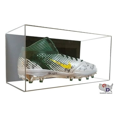 Deluxe Acrylic Large Shoe Display Case for Basketball Shoe Soccer Cleat ...
