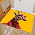 Giraffe Area Rugs, Abstract Animal Pattern Carpet, Washable Non Slip ...