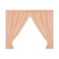 Vinyl Window Curtain in Peach - Walmart.com