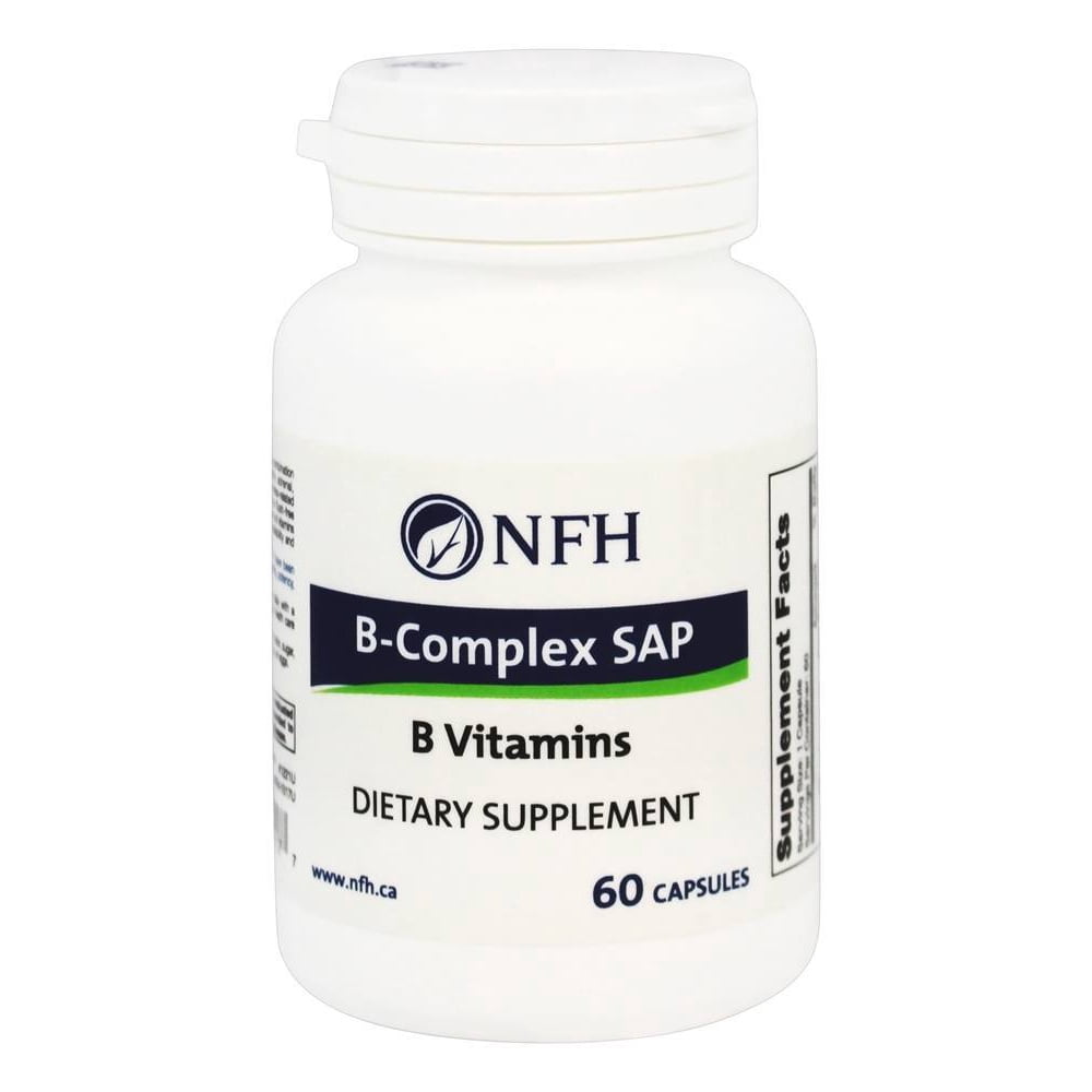 NFH - B Complex SAP - 60 Capsules - Walmart.com - Walmart.com