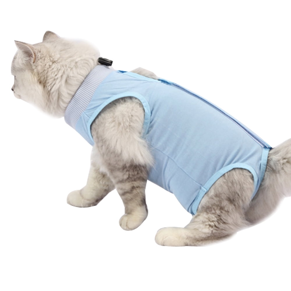 Recovery Suit Cat Onesie for Cats After Surgery Surgical Abdominal ...