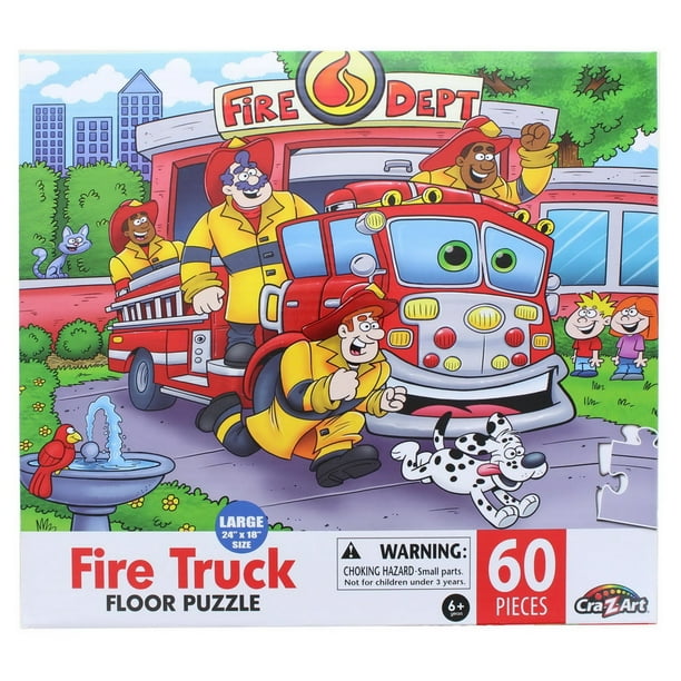 Fire Truck Floor Puzzle
