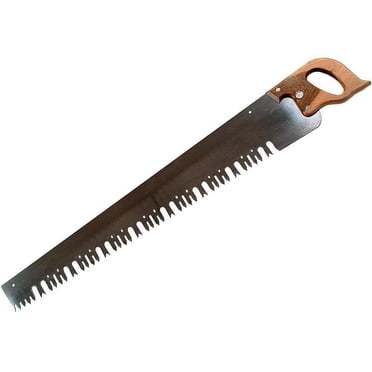 Lynx 5' Two Man Crosscut Saw for Wood, Handheld Metal Saw with Beech ...