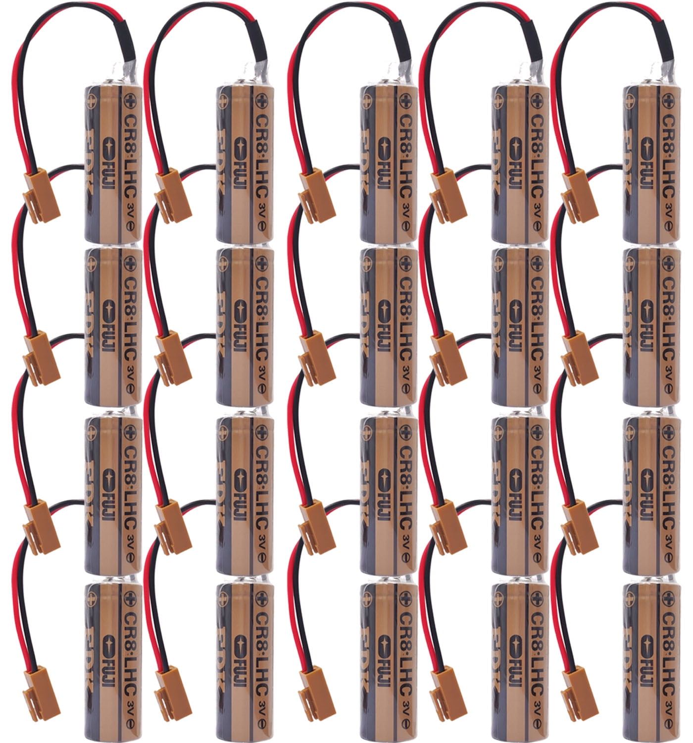 20 PCS CR8-LHC 3V 2600mAh Replacement Lithium Battery for Fuji CR8-LHC ...