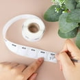 Elcoho 4000 Pieces Round Color Size Sticker Labels Self-Adhesive ...