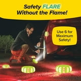 Lizard Flare Pack of 6, 360° LED Safety Flare for Car Roadside Hazard ...
