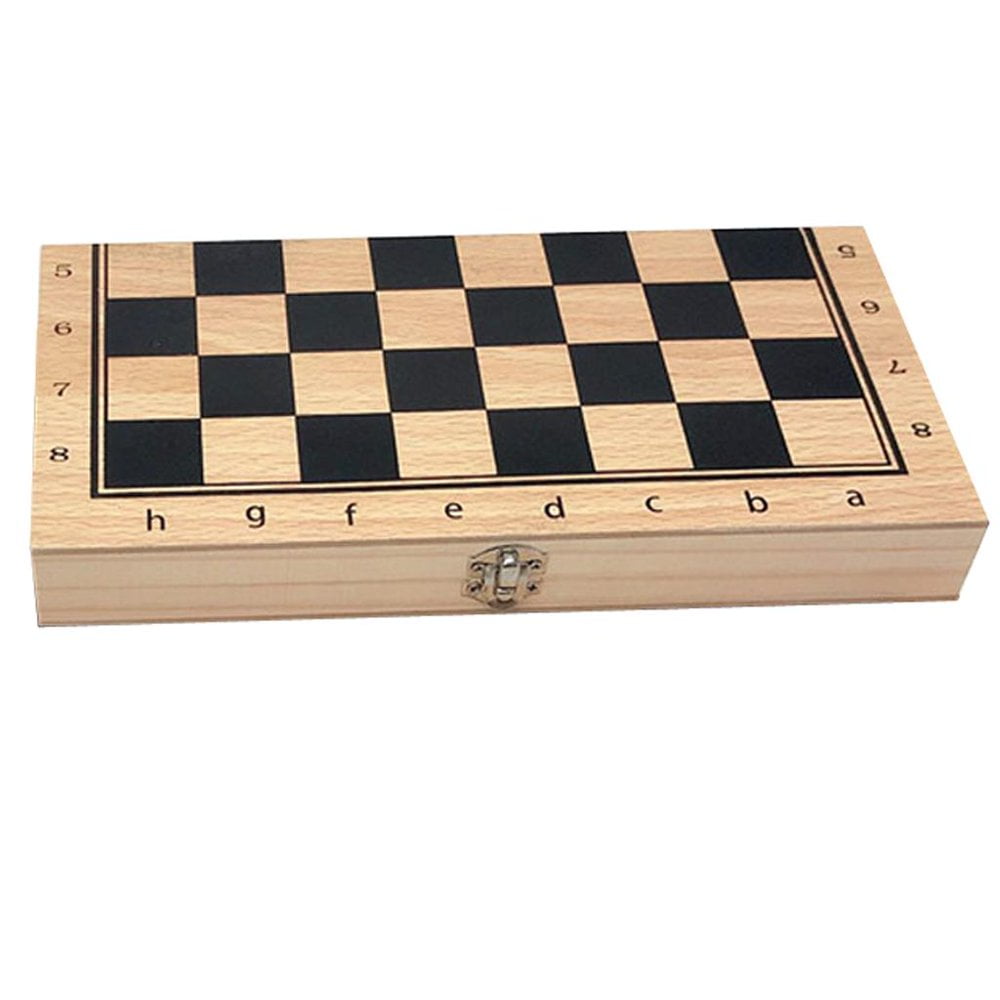 Click here for Qjuhung Deluxe 29 X Wooden Travel Chess Set With F... prices