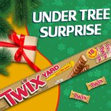 Twix Yard Christmas Full Size Chocolate Candy Bars - 18 bars per pack ...