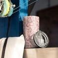 20oz Travel Coffee Tumbler, Stainless Steel, Lid, Outdoor Use,Christmas ...