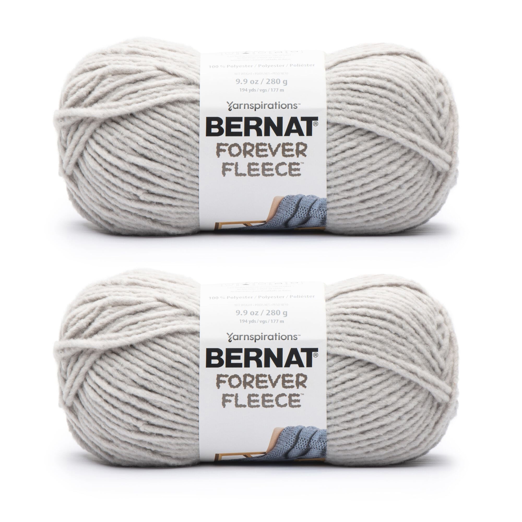Bernat® Forever Fleece™ #6 Super Bulky Polyester Yarn, Balsam 9.9oz ...