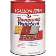 Thompson's WaterSeal Waterproofer Plus Wood Protector, Clear, 5 Gallon ...