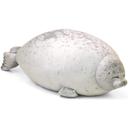 Seal Animal Pillow, Blob Plush Seal Pillow, Chubby Seal Pillow, Siegel ...
