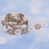 3 Yards Daisy Flower Sewing Dressmaking Edging - Walmart.com