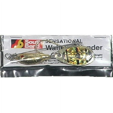 South Bend Walleye Wonder Fishing Spinner Lure, Silver, 3/8 oz, Drift ...