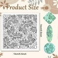 1 pc Silicone Clay Texture Mat Clay Modeling Pattern Pad Seaweed ...