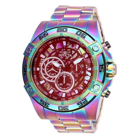 Invicta 28023 Mens Speedway Quartz Chronograph Rainbow Dial Watch ...