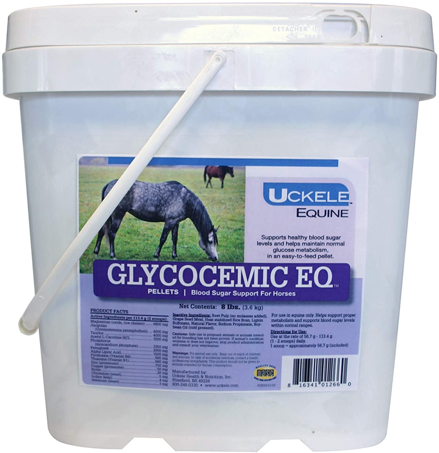 Suplemento Glycocemic EQ para Caballo con Nutrientes Función Sistema ...