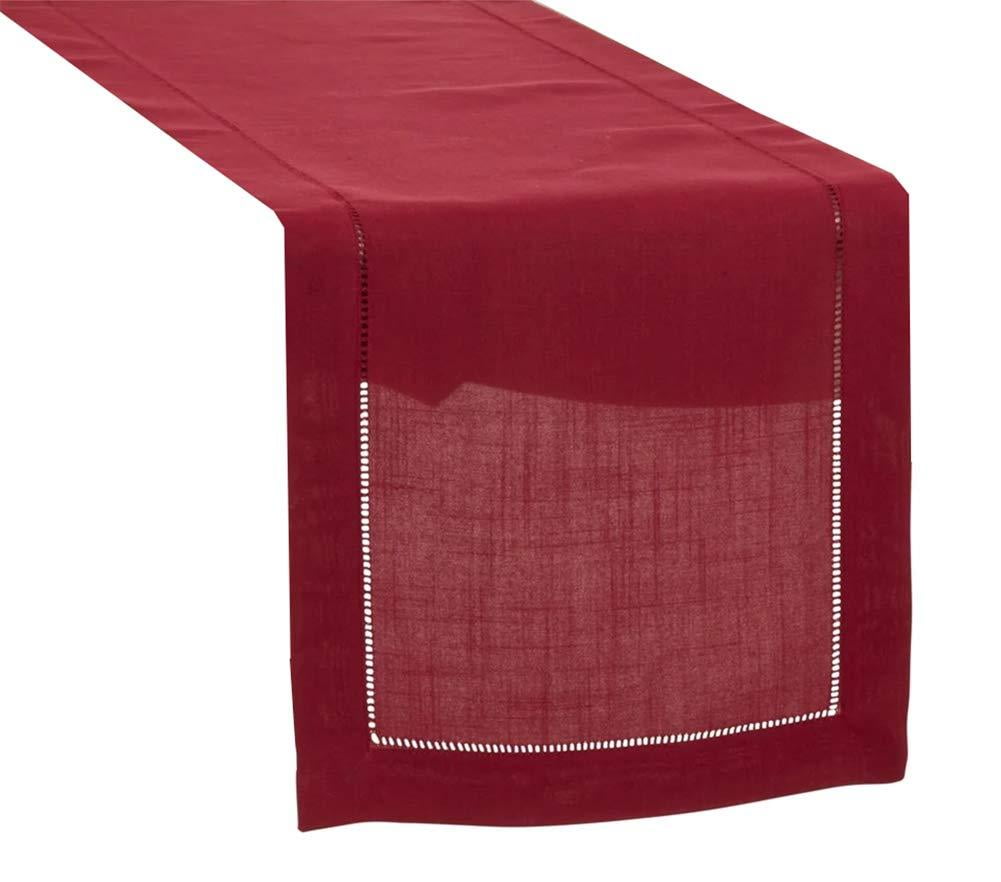 Fennco Styles Classic Hemstitch Design Table Linen Collection - Walmart.com