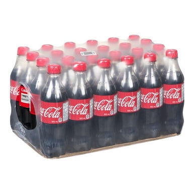 Coca Cola Coke Soft Drink, Classic Polyethylene | 500ML/Unit, 24 Units ...
